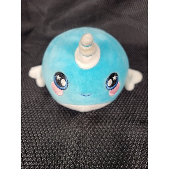 Toys | Squeezamals Series 2 Nadia Narwhal Blue Squishy Plush Stuffed ...